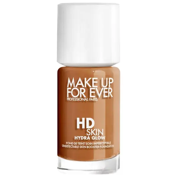 MAKE UP FOR EVER Hd Skin Hydra Glow Hydrating Foundation With Hyaluronic Acid 1n00 Alabaster - 3y52  - Warm Chestnut